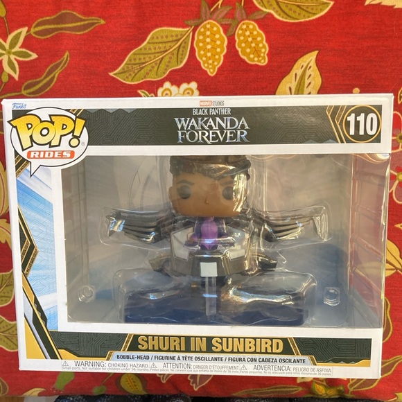 Funko | Toys | New Marvel Funko Shuri In Sunbird Pop Rides Black ...